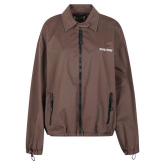 Miu Miu Blouson - - Jackets - Damen - Braun - M