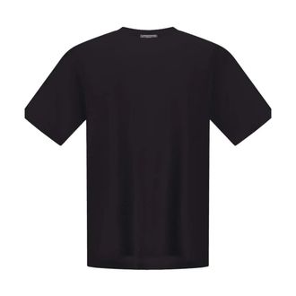 Herno Rundhals-T-Shirt - - Tops - Herren - Schwarzk - M