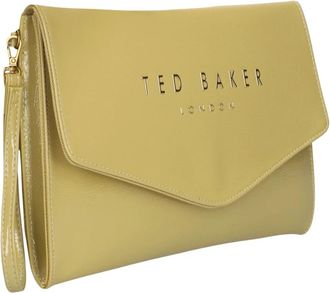 Ted Baker Crinkie Clutch - - Bags - Damen - Gr&uuml;n - ONE SIZE