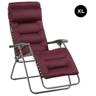 Lafuma Mobilier Lafuma Mobilier - Lafuma rsx clip xl Air Comfort Relaxliege Bordeaux Sonnenliege LFM2041.3186