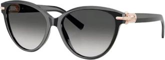 Tiffany & Co. Femme, Accessoires, Noir, Taille: 56 MM Lunettes de soleil oeil-de-chat