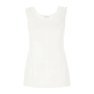 Sportmax Fico Sleeveless Top - - Tops - Damen - Wei&szlig; - S