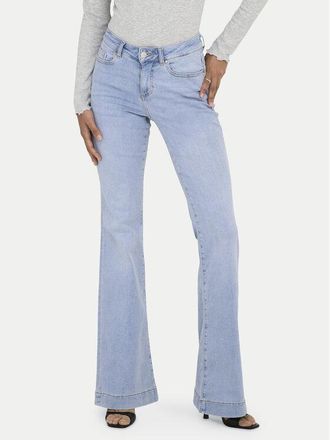 Only Jeans Onlblush 15358364 Hellblau Flare Fit