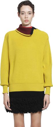 Loewe Wool Zip-Up Sweater