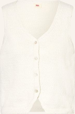 Levi's Strickweste weiss