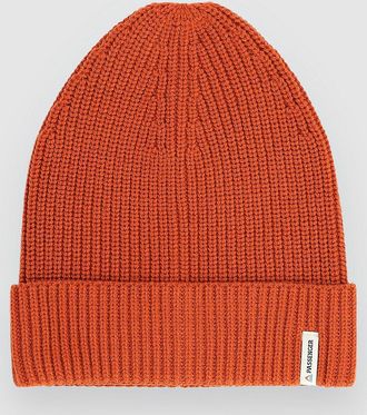 Passenger Compass Recycled Beanie rust
