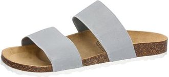 Lico Femme Bioline Summer Mules, Gris, 42 EU