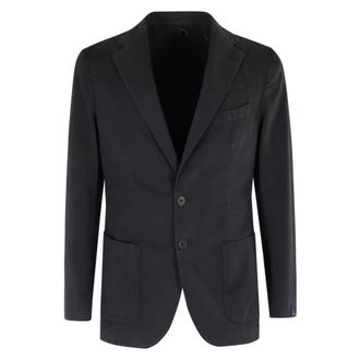 Santaniello Soft Touch Gabardine Jacke mit Smeriglio - - Jackets - Herren - Grau - L