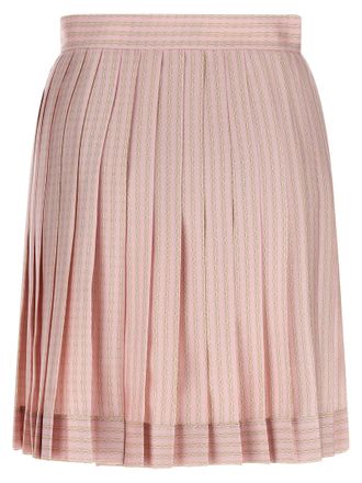 Versace Womens Multicolor Silk Long Skirt