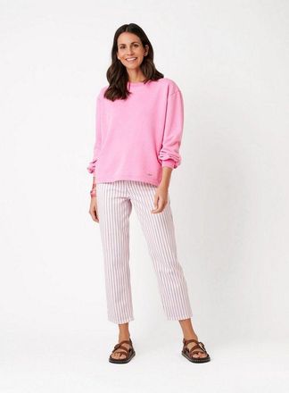 Toni T-Shirt Esme aus softem Sweat mit Used-Effekt
