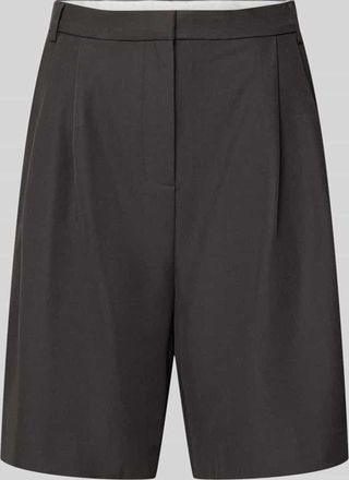 Neo Noir Bermudas mit Bundfalten Modell Nika