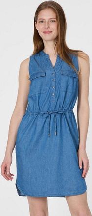 Ragwear Jeanskleid ROISSIN DENIM Baumwoll-Viskose-Mix mit Denim-Optik und Taillenband