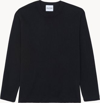 Kujten Pull coton-cachemire homme col rond - Pull Connie