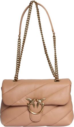 Pinko Pinko, Femme, Sacs, Rose, Taille: ONE Size Classic Love Bag Puff Maxi Quilt