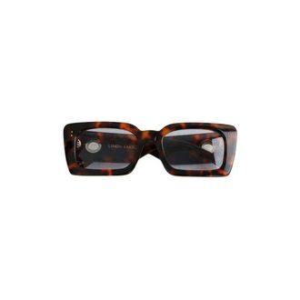 Linda Farrow Lunettes de soleil marron