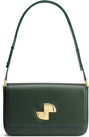 Patou Le Patou Lock Schultertasche - Grün