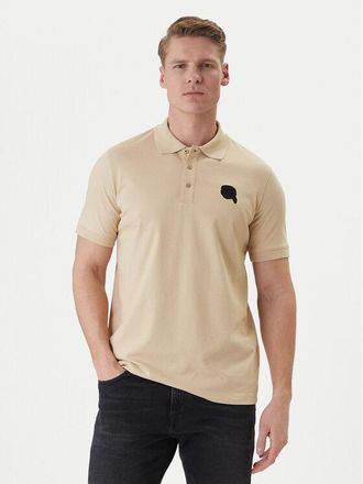 Karl Lagerfeld Poloshirt 745015 562231 Beige Regular Fit