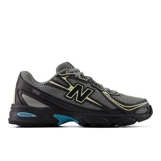 New Balance Unisexe Night Lights 740 en Noir/Jaune/Bleu, Synth&eacute;tique, Taille 37.5