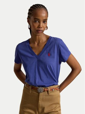 Polo Ralph Lauren T-Shirt 211B14611003 Blau Regular Fit