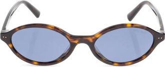 Jimmy Choo London Femme, Accessoires, Brun, Taille: 51 MM Oval Lunettes de soleil