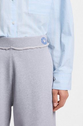 HUGO BOSS Jogger Pants Nuwaist mit Raw Cut Hem, weites Bein