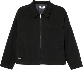 Izzue veste à plaque logo - Noir