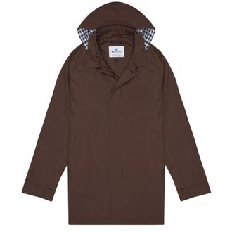 Aquascutum Active Packable Trench Brown Jacket
