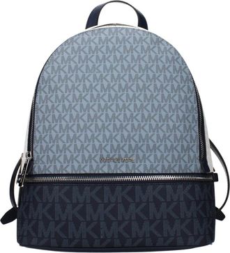 Michael Kors Rhea Fabric Backpack - - Bags - Damen - Blau - ONE SIZE