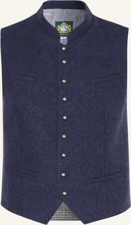Hammerschmid Hammerschmid Trachtenweste Max Regular Fit blau
