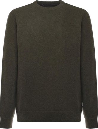 Barbour Homme, Pulls, Vert, Taille: L Tricot à col rond