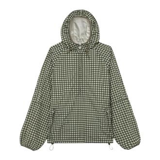 Autry Grafischer Nylon Anorak - - Jackets - Herren - Gr&uuml;n - XS