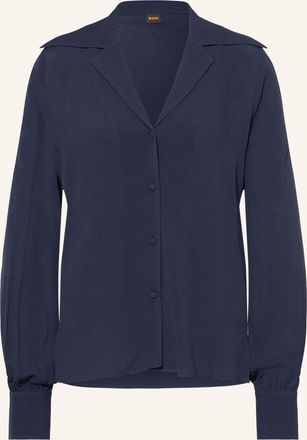 HUGO BOSS Hemdbluse Brystel blau