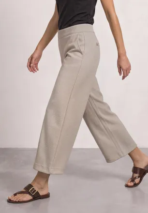 Street One Stoffhose STREET ONE, Damen, Gr. 32, L&auml;nge 26, saddle braun, Stoff, 82% Polyester, 11% Viskose, 7% Elasthan, unifarben, comfort fit 7/8-L&auml;nge, Hosen S