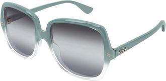 Chlo&eacute; Lunettes de soleil - Femme - Accessoires - Vert - Taille: 59 MM