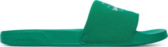 Calvin Klein Pantoletten Calvin Klein Ess Slide Cv YM0YM01393 Gr&uuml;n
