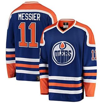 Fanatics Edmonton Oilers Retro Breakaway NHL Jersey 11 Messier