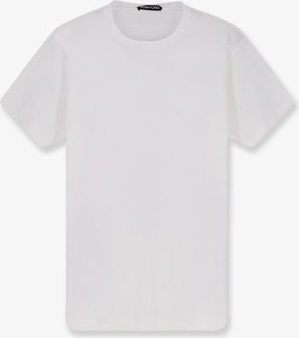 Tom Ford Cotton and silk t-shirt - TOM FORD - gender_Man
