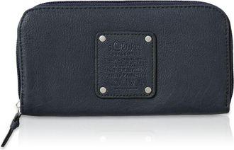 s.Oliver (Bags) Casual Patch 39.308.93.5350, Damen Geldbörsen, Blau (Blau 5884), 19x10x2 cm (B x H x T)