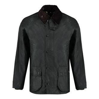Barbour Gewachste Baumwolljacke mit Cordkragen - - Jackets - Herren - Gr&uuml;n - 3XL