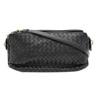 Bottega Veneta Pre-owned Pochette Schultertasche - - Pre-owned - Damen - Schwarzk - ONE SIZE