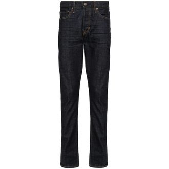 Tom Ford Logo-patch Slim-fit Jeans