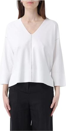 KANGRA Femme, Blouses et Chemises, Blanc, Taille: 36 FR Kangra Sweaters Blanc