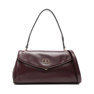 Twinset Femme, Sacs, Rouge, Taille: ONE Size Sac port&eacute; main avec Oval T