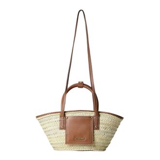 Jacquemus Femme, Sacs, Brun, Taille: ONE Size Le Petit Panier Soli Handbag