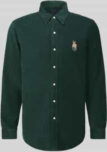 Polo Ralph Lauren Custom Fit Freizeithemd aus reiner Baumwolle mit POLO BEAR Stitching
