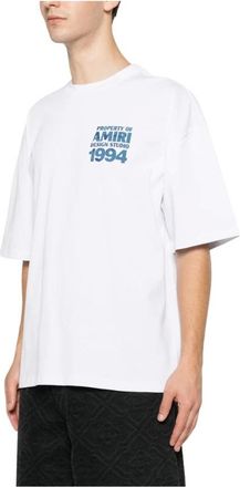 Amiri Homme, Tops, Blanc, Taille: S 1994 Oversized Tee