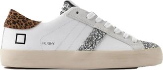 D.A.T.E. Low-Top Sneaker - D.A.T.E. Sneakers Biancoleopardato - Gr. 41 (EU) - in Wei&szlig; - f&uuml;r Damen