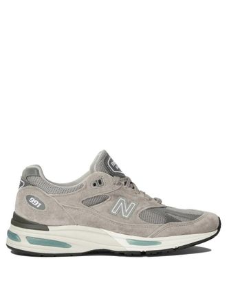 New Balance Low-Top Sneaker - Made In Uk 991V2 Sneakers - Gr. 10_5 - in Grau - f&uuml;r Damen