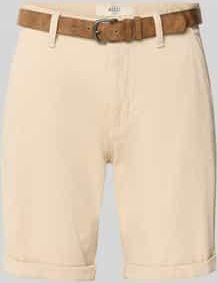 Redefined Rebel Bermudas mit G&uuml;rtel und Eingrifftaschen Modell NEBRASKA