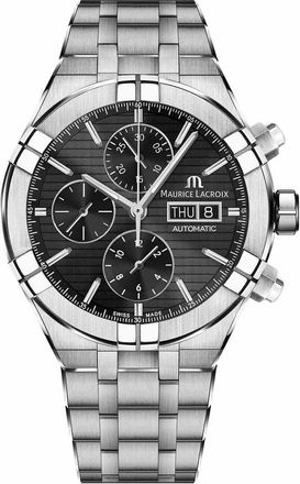 Maurice Lacroix Aikon Strap-Promotion Chronograph Day Date Herrenuhr AI6038-SS00F-330-A